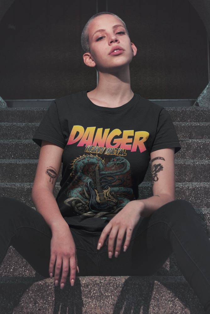 Camiseta de heavy metal Danger – Urban Hooligans