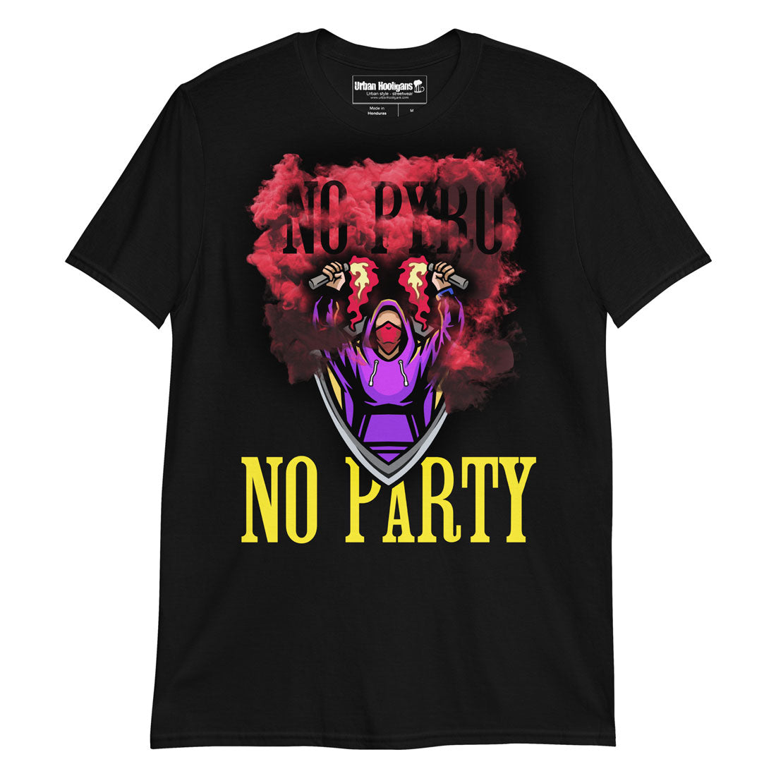 Hooligans No pyro No party t-shirt – Urban Hooligans